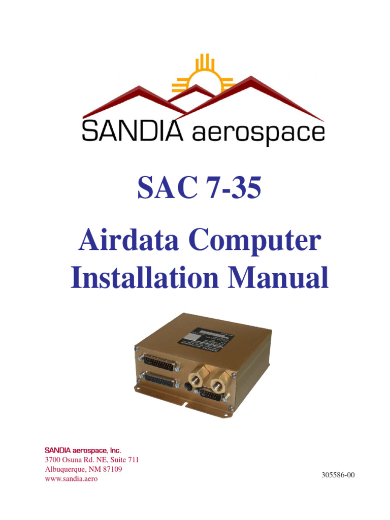 SAC 7 35 Rev E | PDF | Airspeed | Aviation