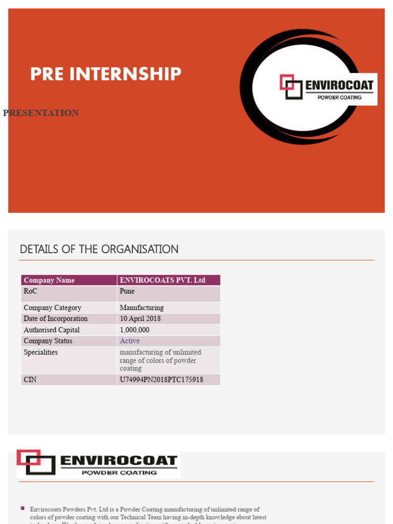 Pre Internship | PDF | Internship | Job Hunting
