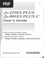 CASIO fx-570ES/991ES PLUS Guide | PDF