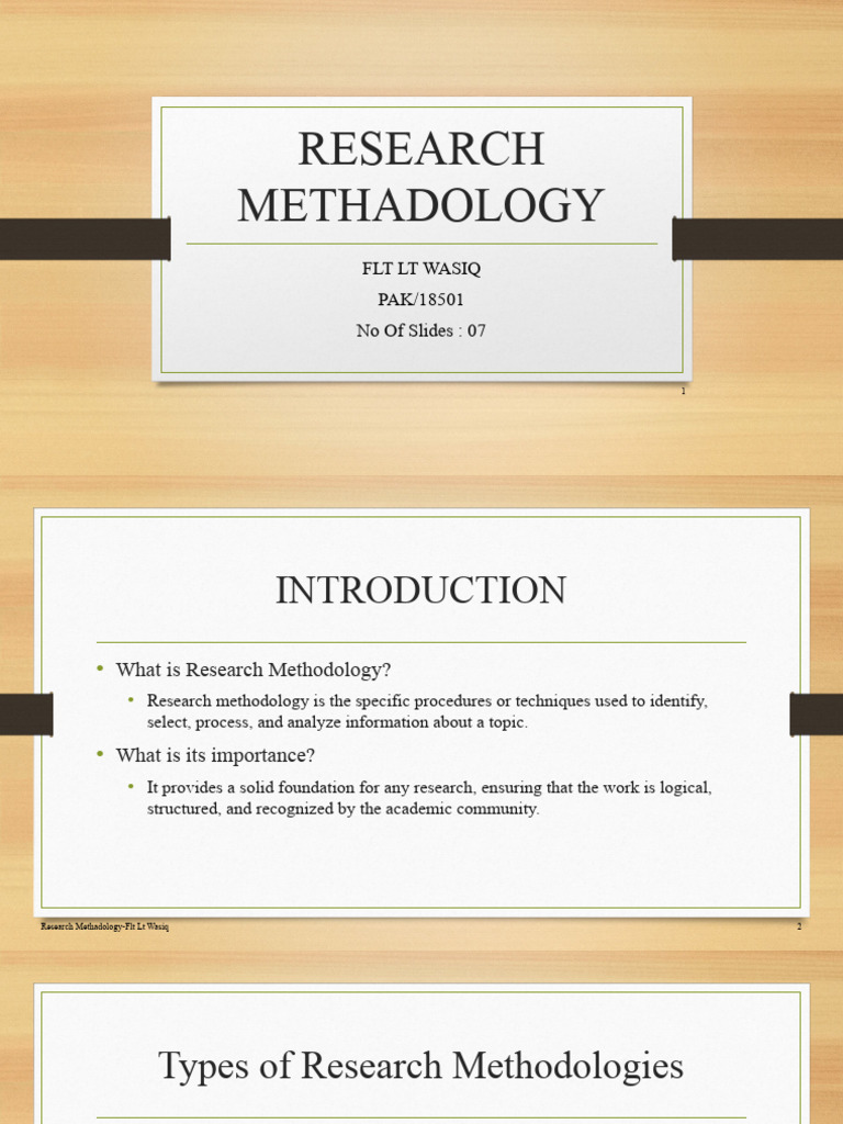 Assignment # 03 Research Methadology | PDF | Methodology | Quantitative Research