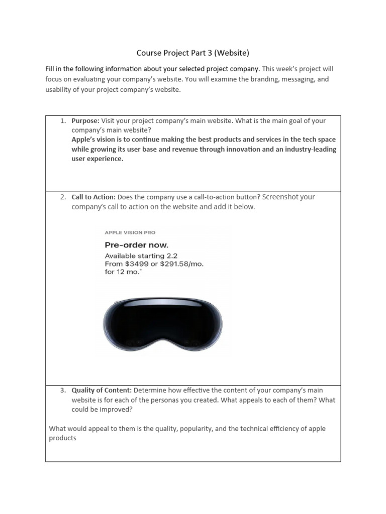 Course Project 1 | PDF | Usability | Apple Inc.