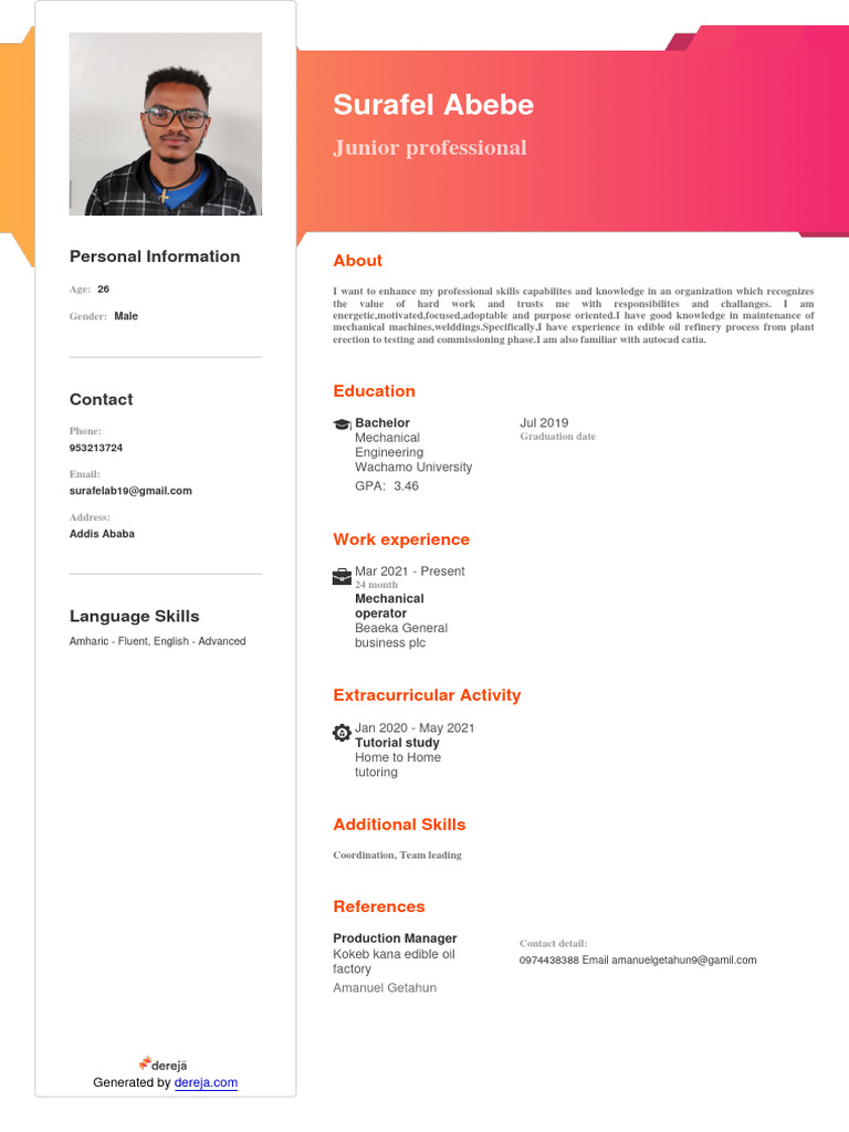 My CV | PDF | Cognition