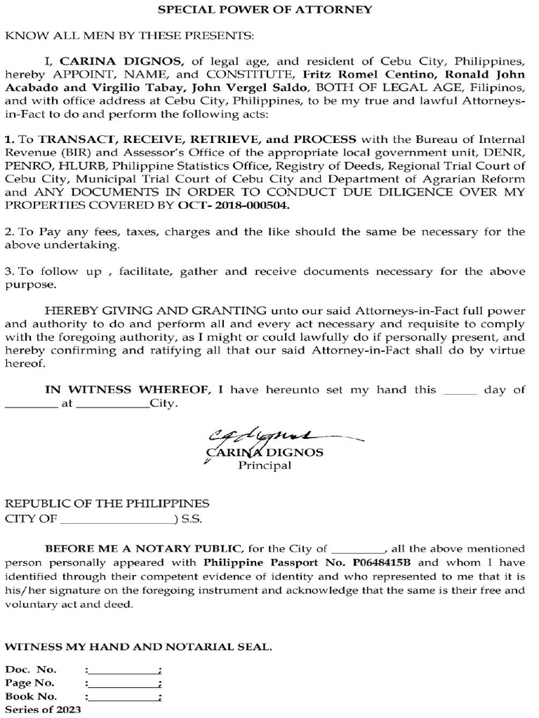 Sample Spa Carina | PDF