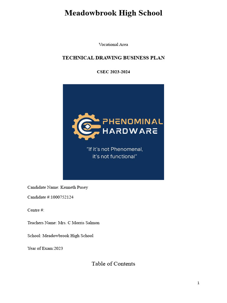 Kenneth Pusey Technical Drawing Business Plan | PDF | Brand | Target ... Kenneth Pusey Technical Drawing Business Plan | PDF | Brand | Target ...