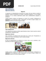 Tipos de Migración y sus Características | PDF