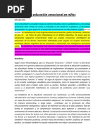 Mapa de Caracter | PDF | Cognición | Aprendizaje