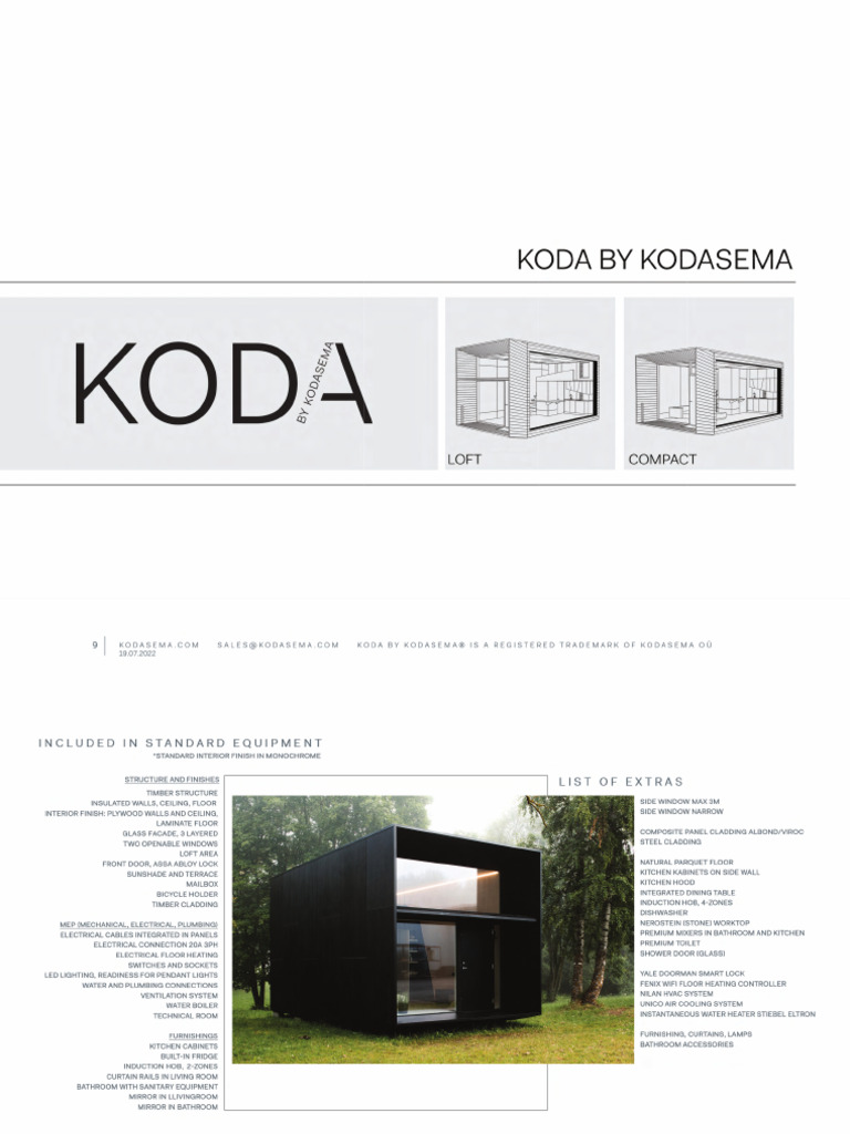 KODA Loft Compact Factsheet | PDF