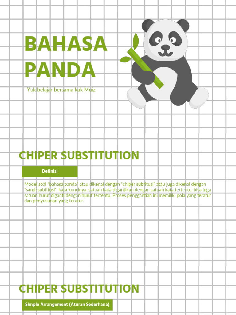 Bahasa Panda | PDF