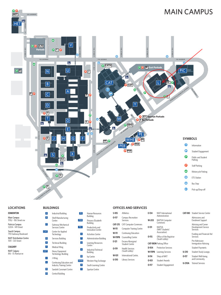 NAIT ConEd Campus Map | PDF