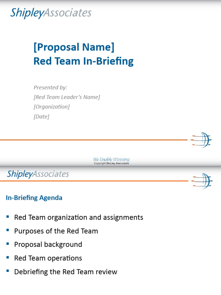 Red Team Proposal Review Process Guide | PDF | Evaluation | Risk Assessment