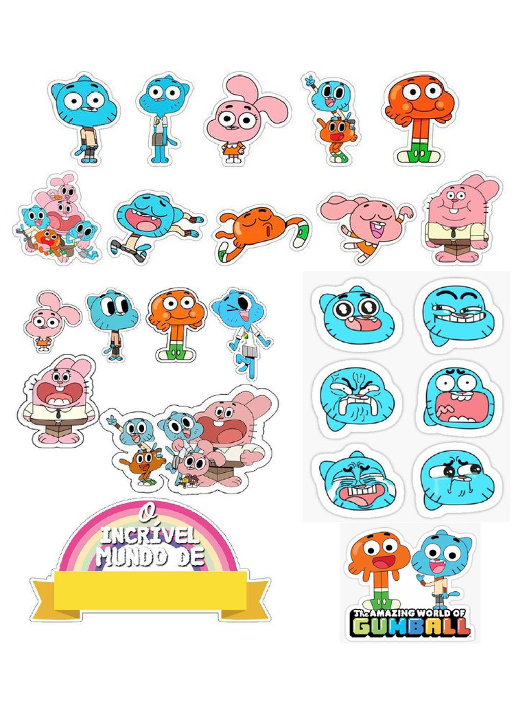 adesivos gumball | PDF