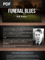 Analysis of W.H. Auden's "Funeral Blues" | PDF | Grief | Poetry