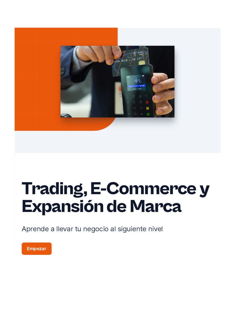 Trading-E-commerce-y-Expansion-de-Marca. | PDF | Comerciante (Finanzas) | Las compras en línea