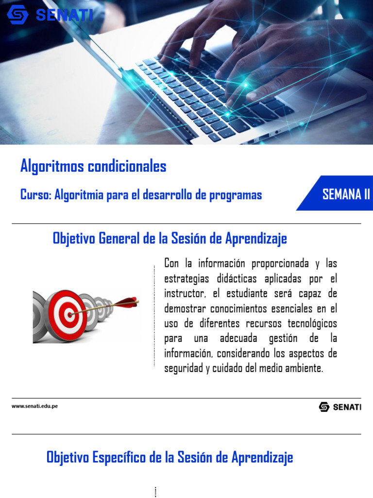 Sesion N°06_Algoritmos condicionales | PDF | Algoritmos | Programa de ...