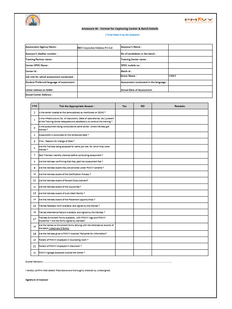 Annexure M Pdf Career Growth