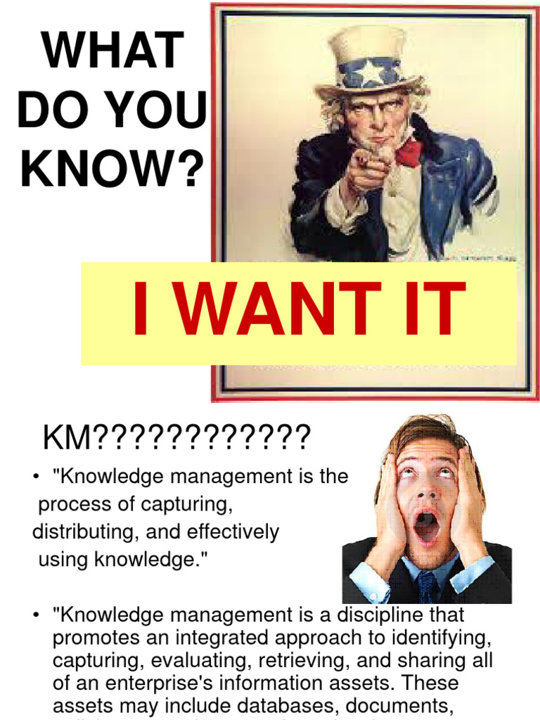 Class KM | PDF | Knowledge Management | Expert
