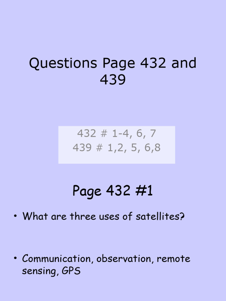 Lesson 9 Questions Key | PDF | Science & Mathematics | Technology ...