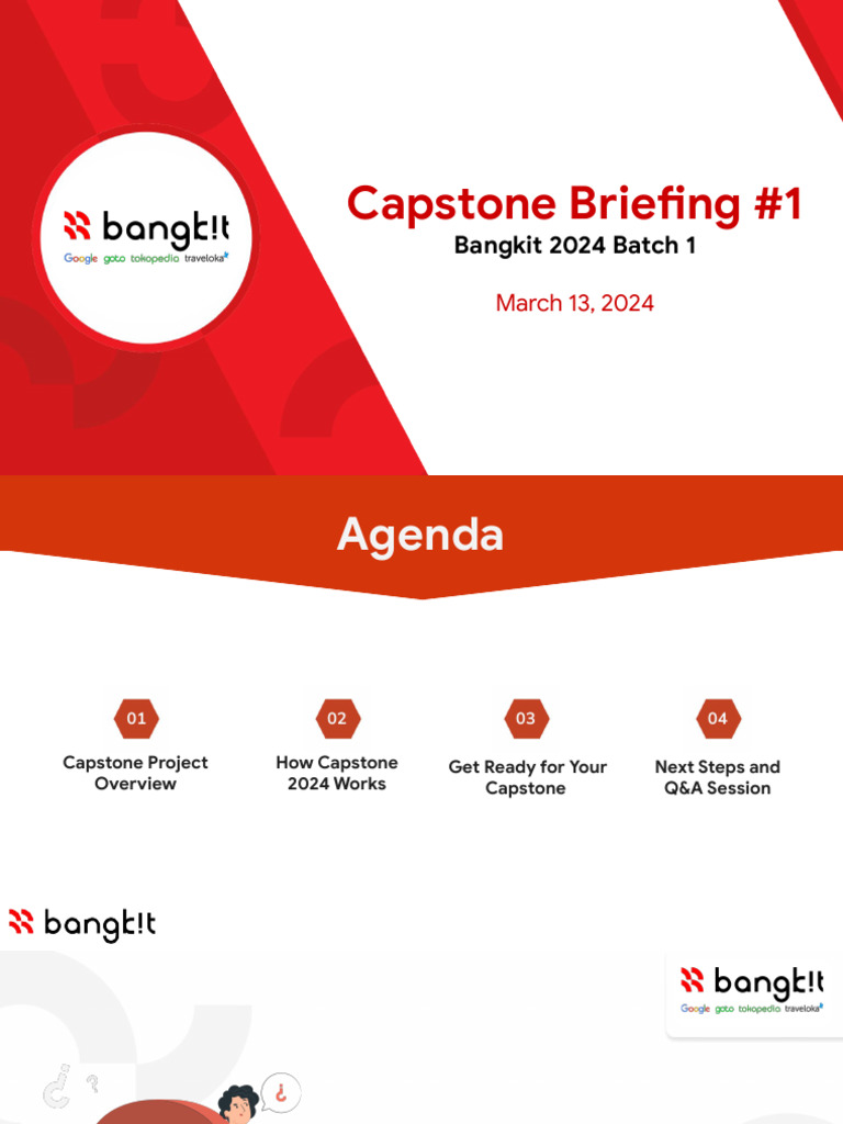 (Bangkit 2024) Capstone Briefing 1 | PDF | Startup Company | Small Business & Entrepreneurs