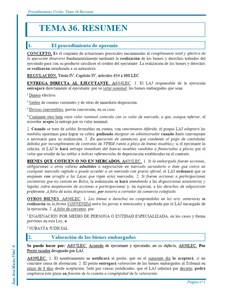 Tema 36 Resumen | Descargar gratis PDF | Subasta | Mercados financieros