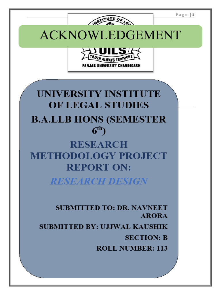 RM Project | PDF | Statistics | Quantitative Research
