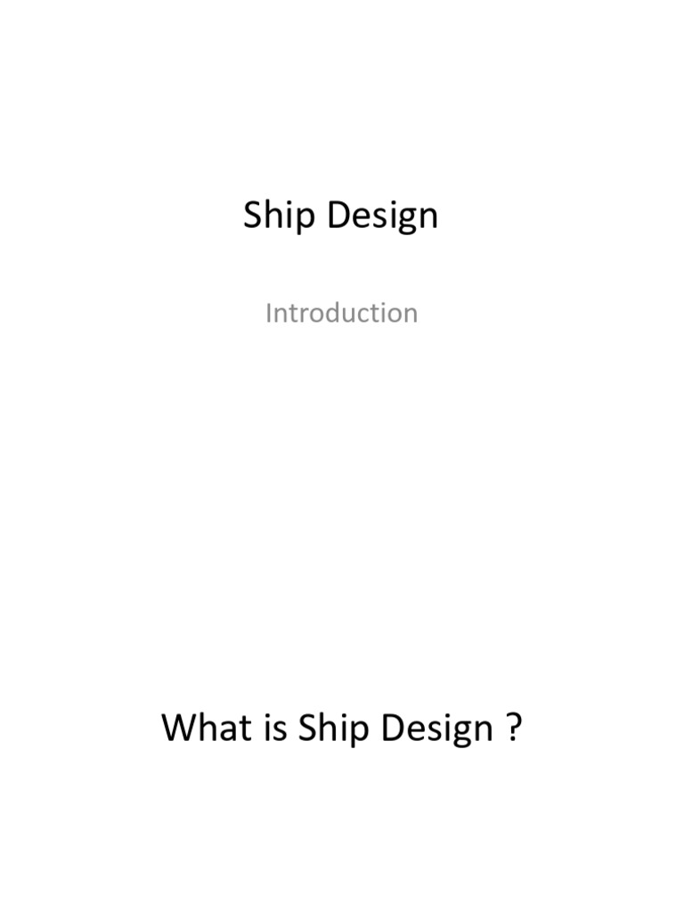 Introduction To Ship Types | Download Free PDF | Ships | Oil Tanker