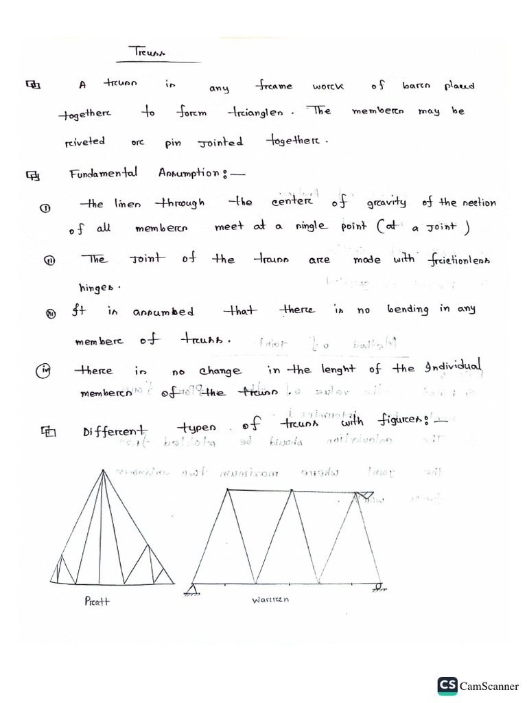 Truss by Joint Method | PDF