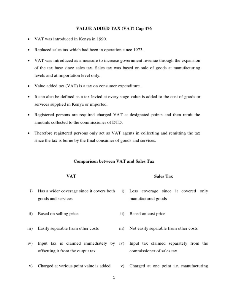 Value Added Tax | PDF | Value Added Tax | Taxes