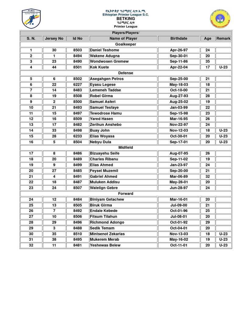 Team Sheet-2014 E | PDF | Association Football | Association Football ...