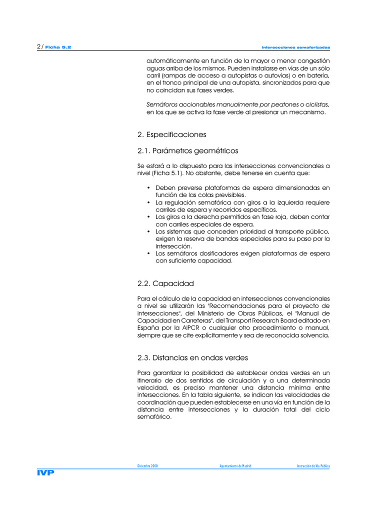 Intersecciones Semaforizadasss - 2-2 | PDF | Intersección (carretera) | Semáforo