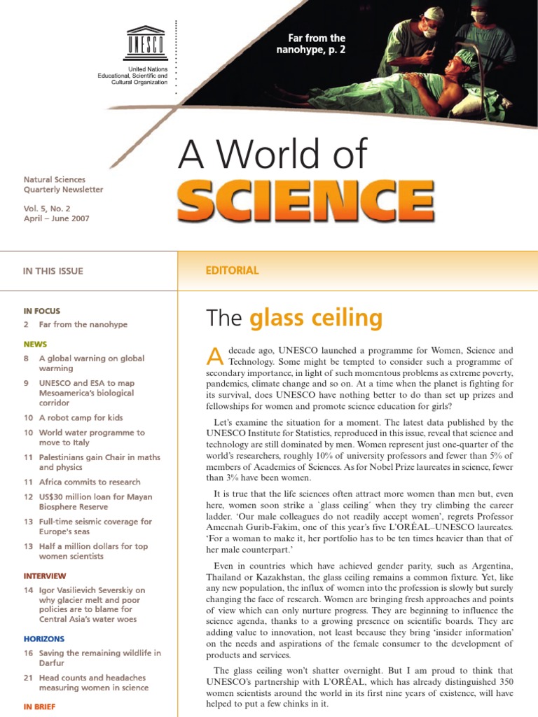 A World of Science | PDF | Nanotechnology | Science