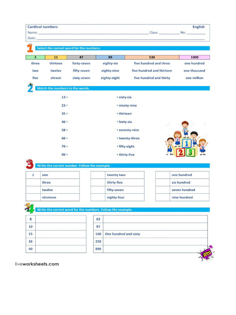 cardinal numbers exercise | PDF