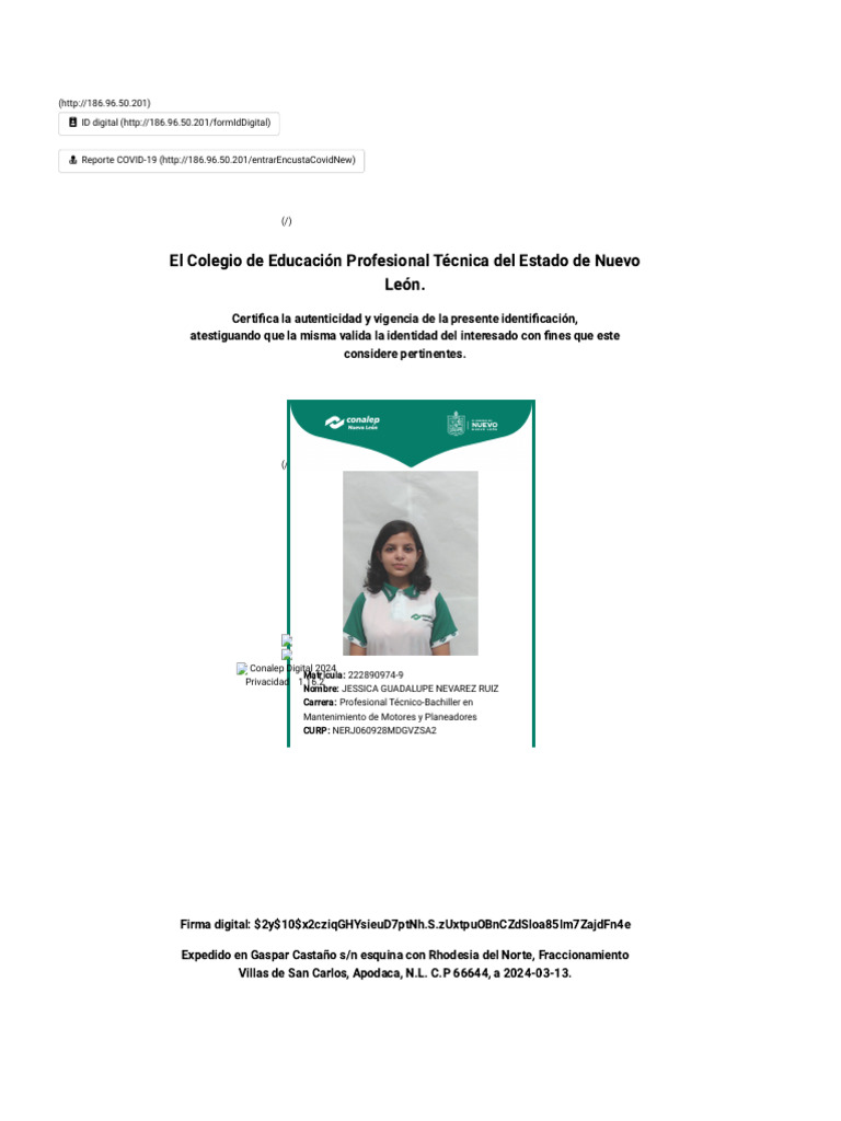 Conalep Digital | PDF