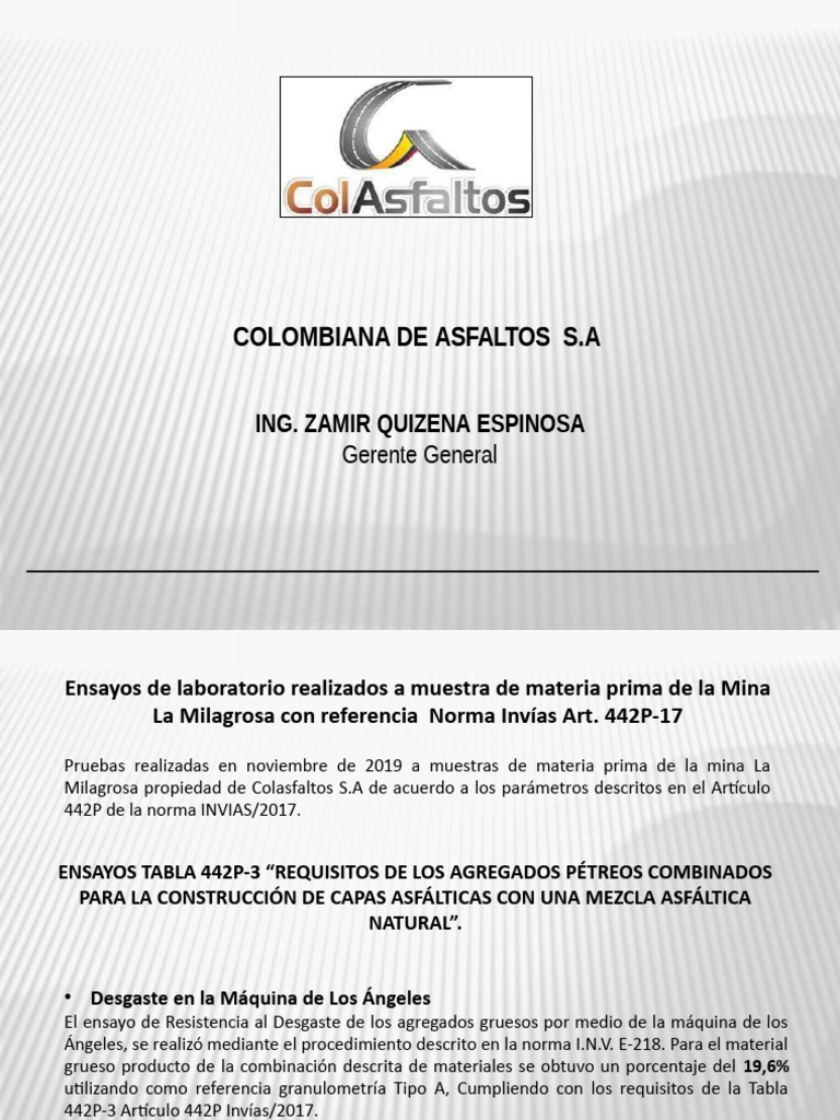 Pruebas de Lab Norma Invias | PDF | Laboratorios | Importar