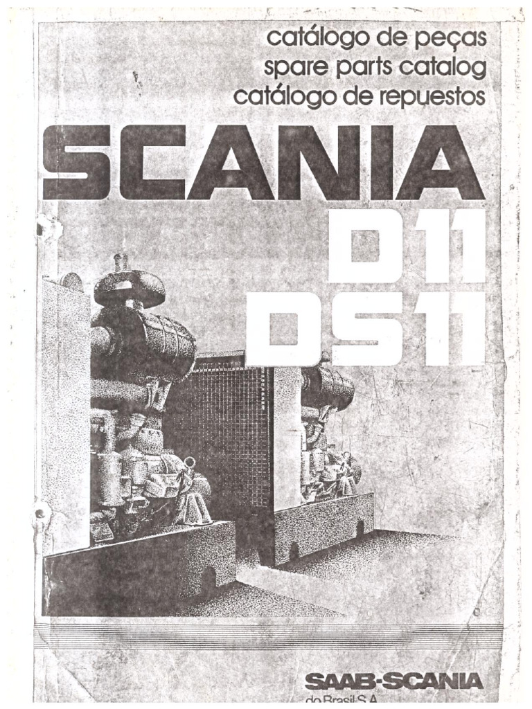 Catalogo Motor Scania DN11 e DS11 | PDF