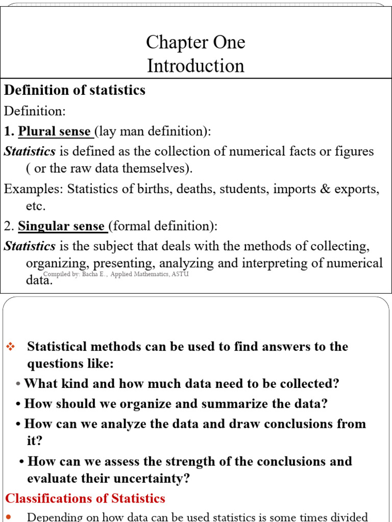CH 1-2 Basic Statistics-2 | PDF | Statistics | Level Of Measurement