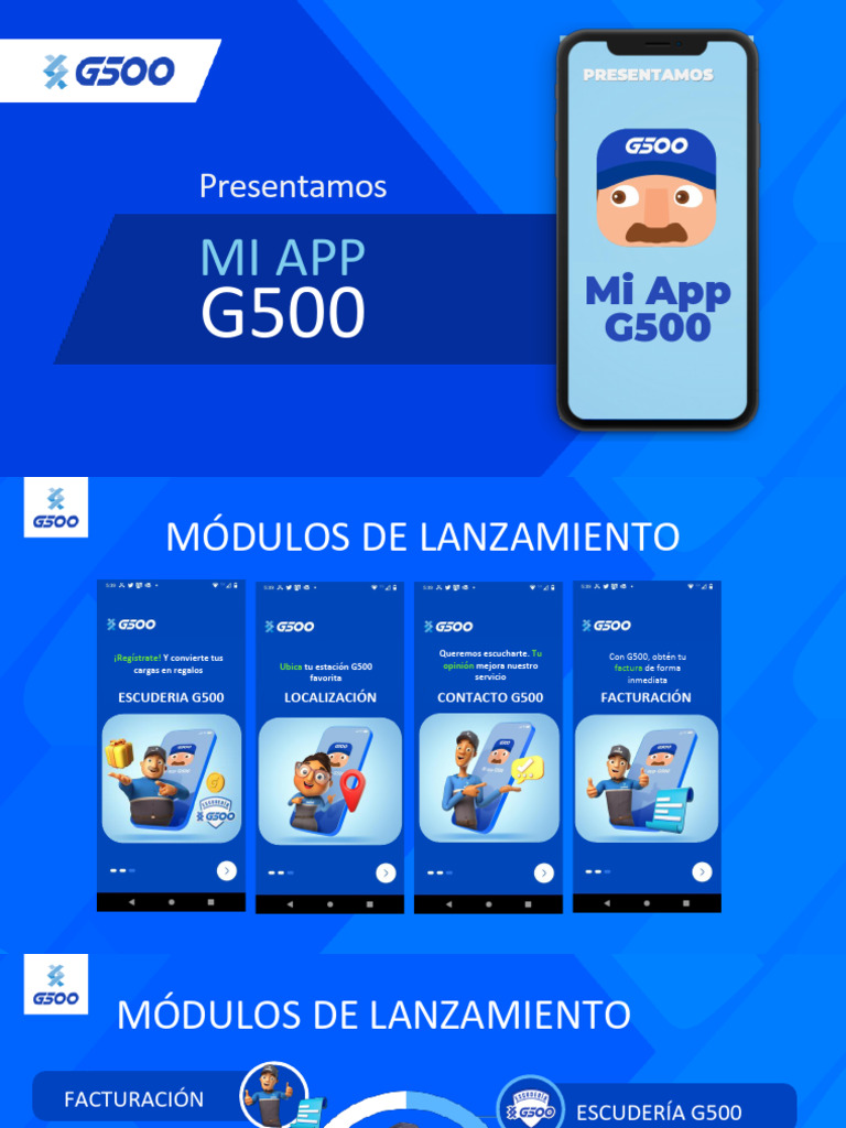 Mi App G500 Capacitación EESS Despachadores 25082023 | PDF | Aplicación movil
