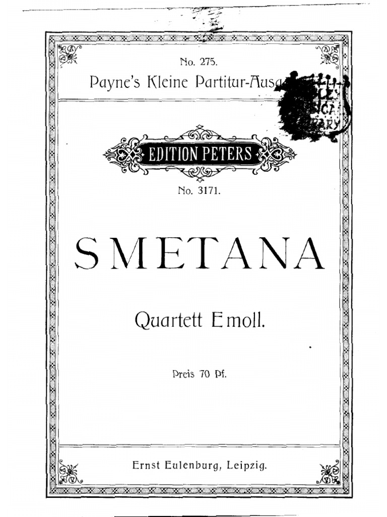 Smetana QT Form Analysis | PDF