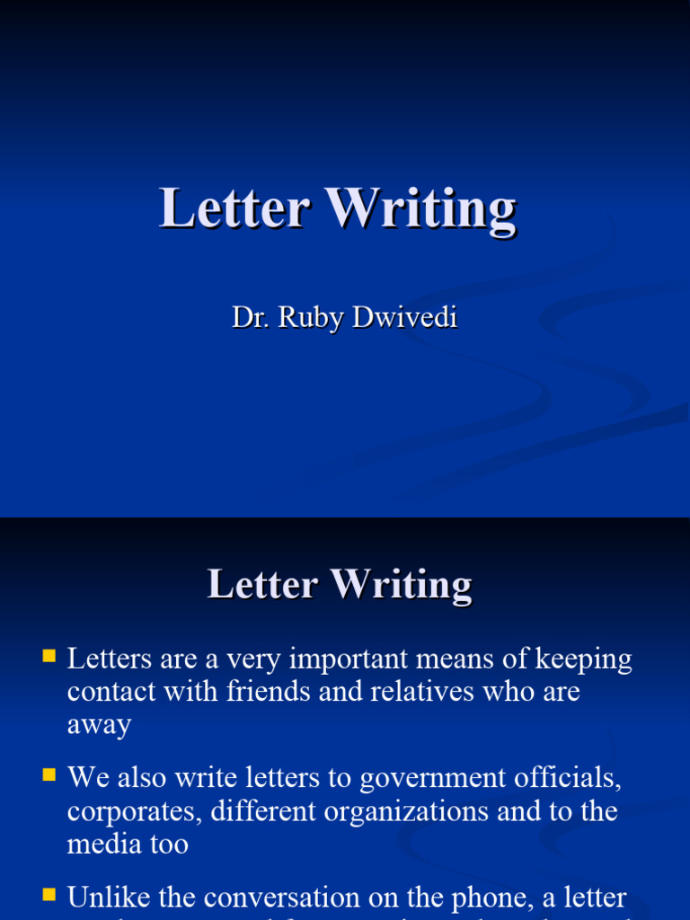 Informal Letter Writing | PDF | Communication | Human Communication