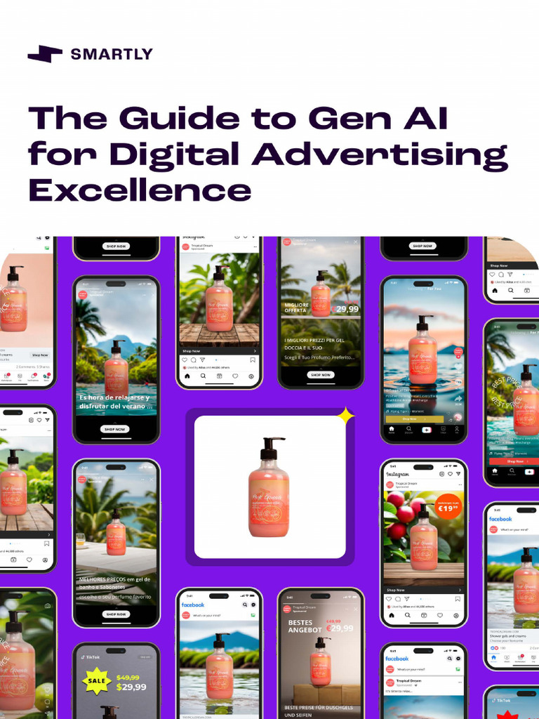 Smartly Guide To Gen AI For Digital Advertising Excellence | PDF | Advertising | Artificial ...