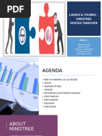 L&T Mindtree Case Study | PDF | Mergers And Acquisitions | Takeover