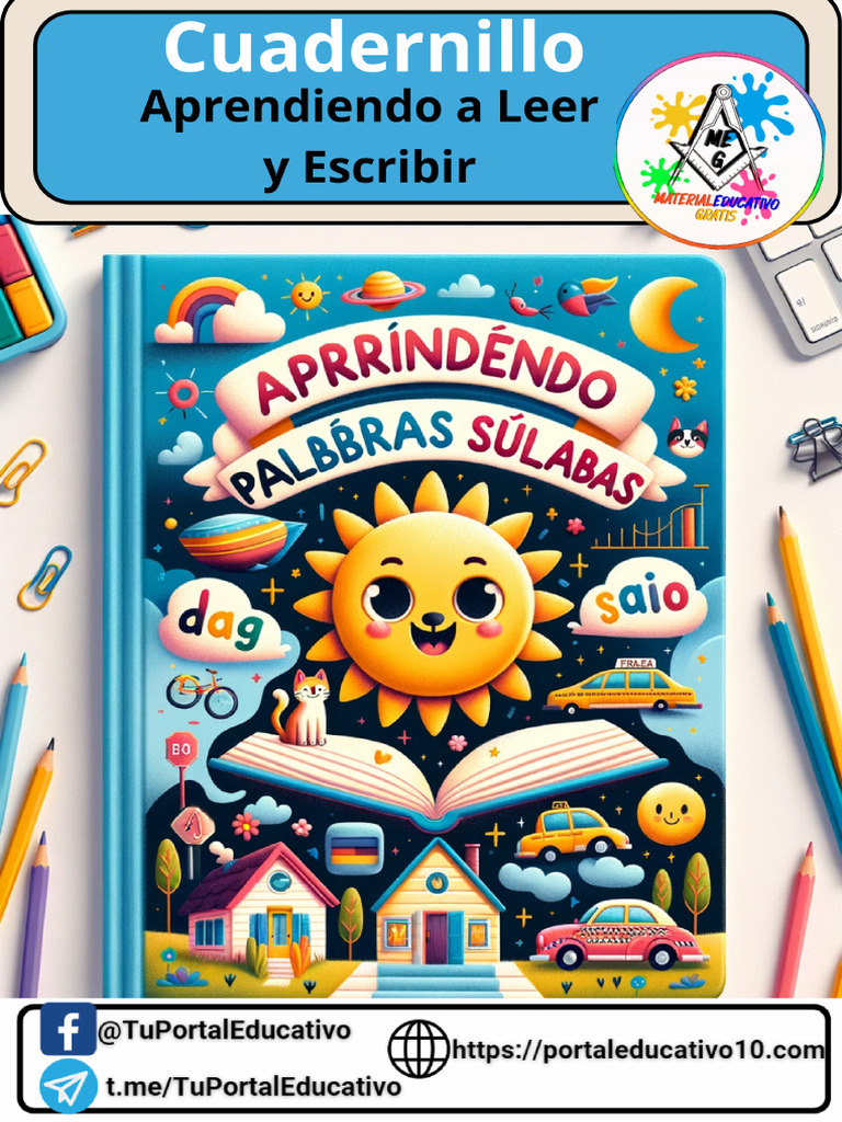 Aprendiendo A Leer y Escribir Cuadernillo Interactivo para Niños ...