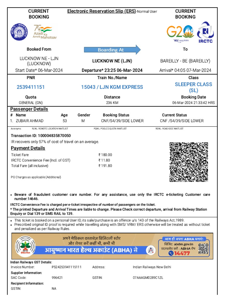 Lko To Be | PDF | Payments | Rail Transport