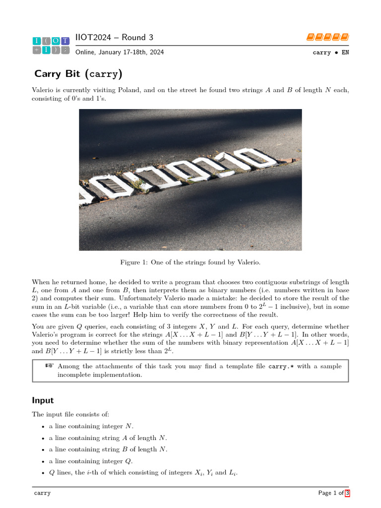 Carry (It) | PDF | String (Computer Science) | Integer (Computer Science)