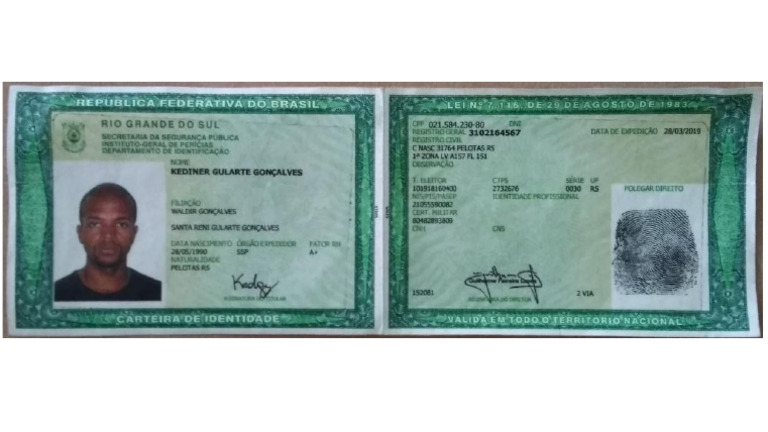 Identidade FRENTE E VERSO PDF | PDF