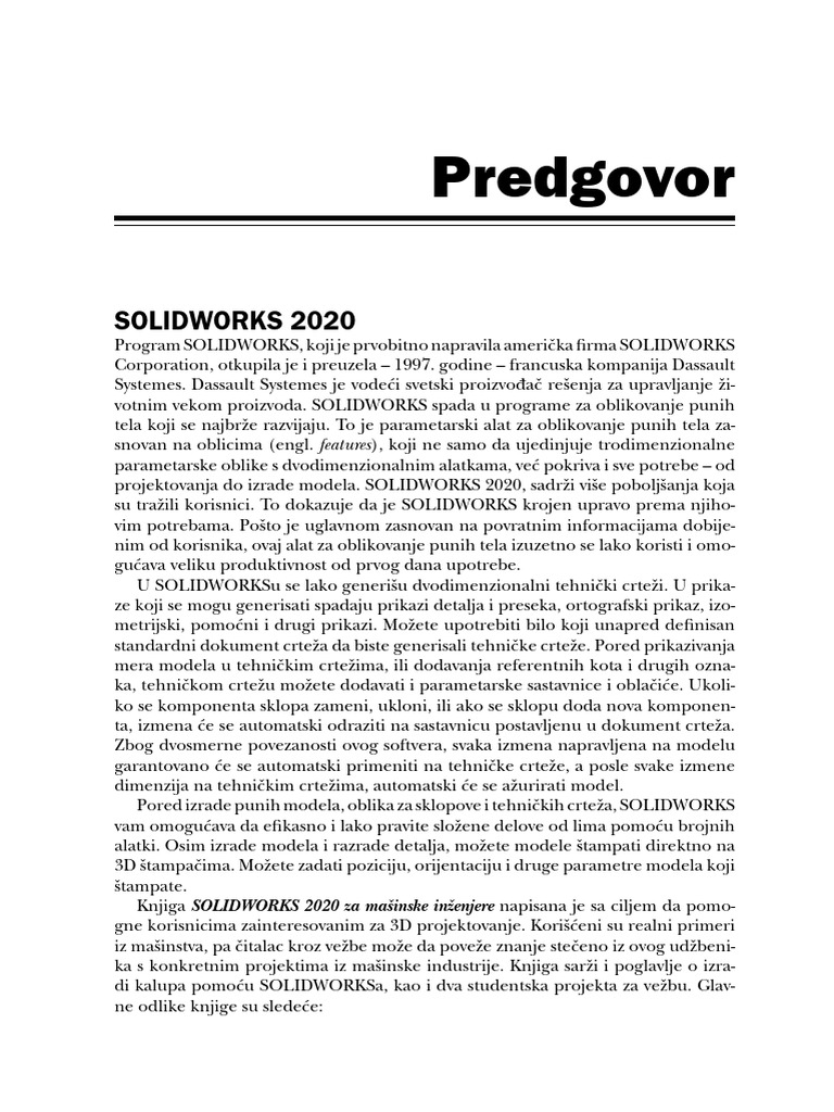 Predgovor SW20 | PDF