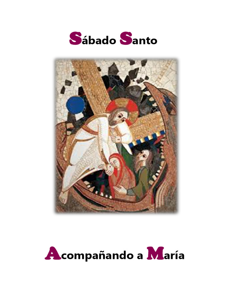 Sabado Santo Acompañando A Maria 2020 | PDF | María, madre de Jesús | Jesús