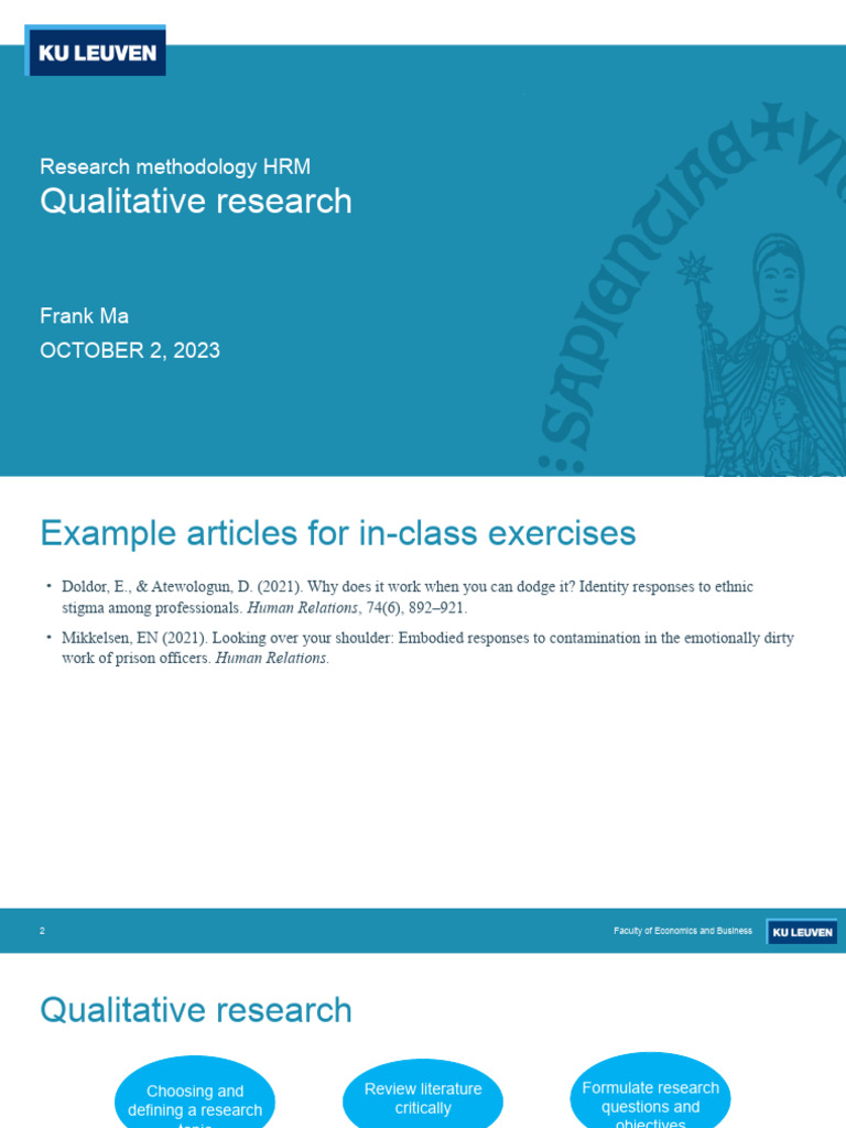 Qualitative Research | PDF | Methodology | Qualitative Research