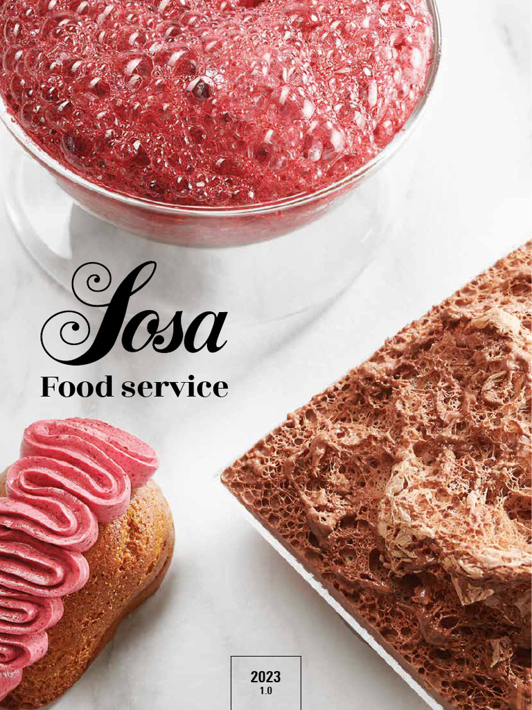 SOSA Food Service 2023 | PDF | Alimentos | Productos lácteos