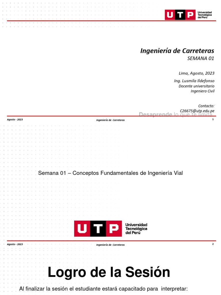 Fundamentos de la ingenieria vial | PDF | La carretera | Ingeniería