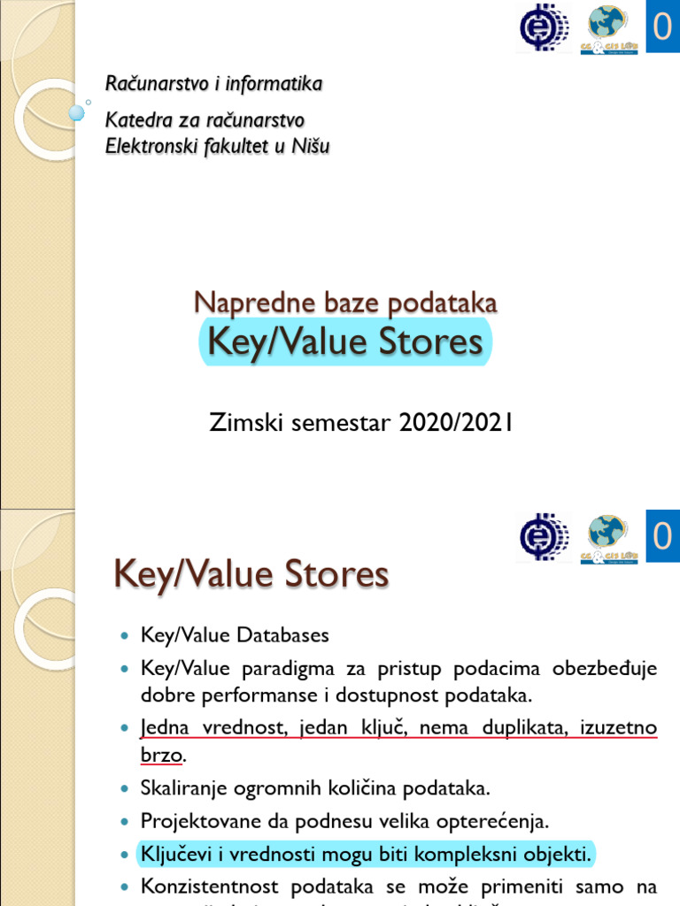 Key-Value Stores | PDF